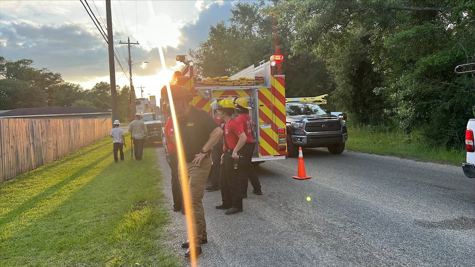 Gulfport PD working accident near Gould Road, Lorraine Road Gulfport PD working accident near Gould Road, Lorraine Road